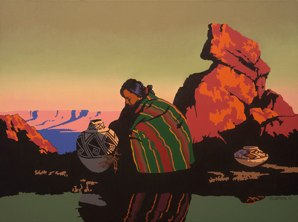 Billy Schenck: western pop-art and modern western paintings