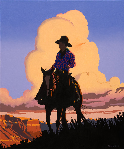 Billy Schenck: western pop-art and modern western paintings