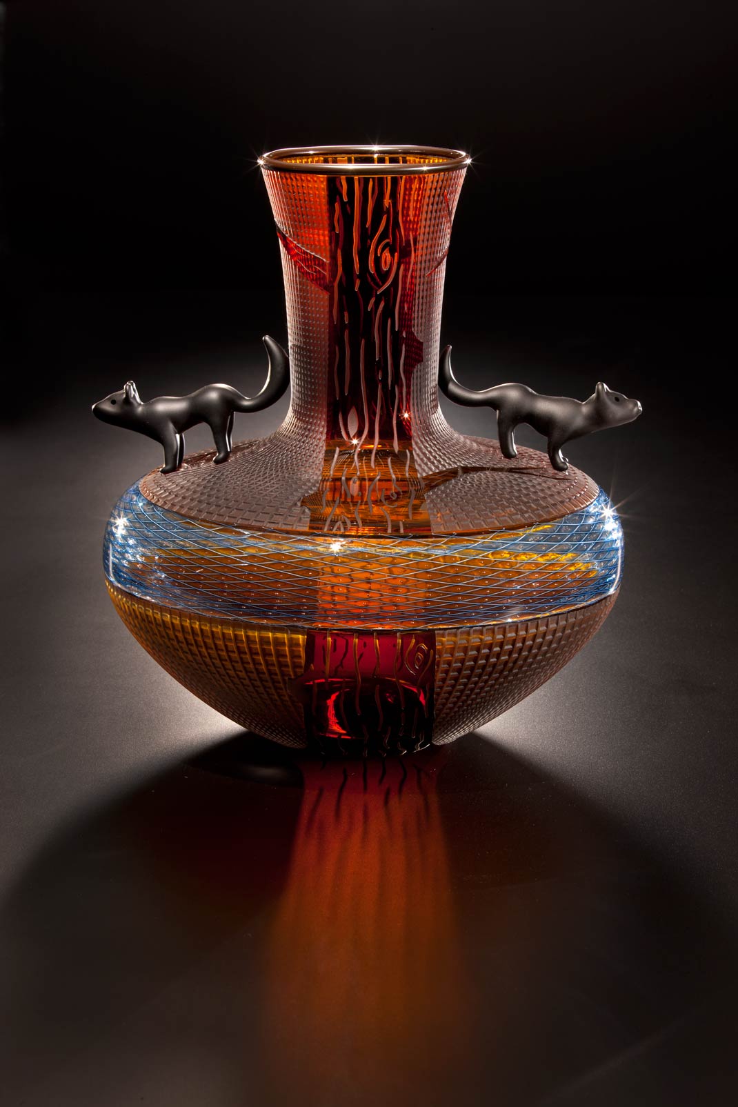 Preston Singletary & Dante Marioni - Blown Glass Sculpture Artists